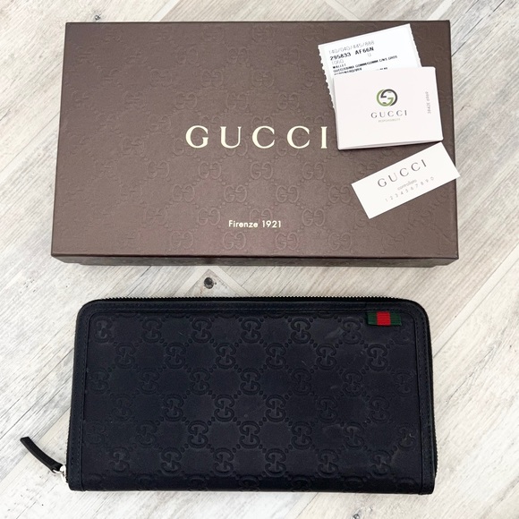 Gucci | Bags | Gucci Black Travel Organizer Wallet | Poshmark